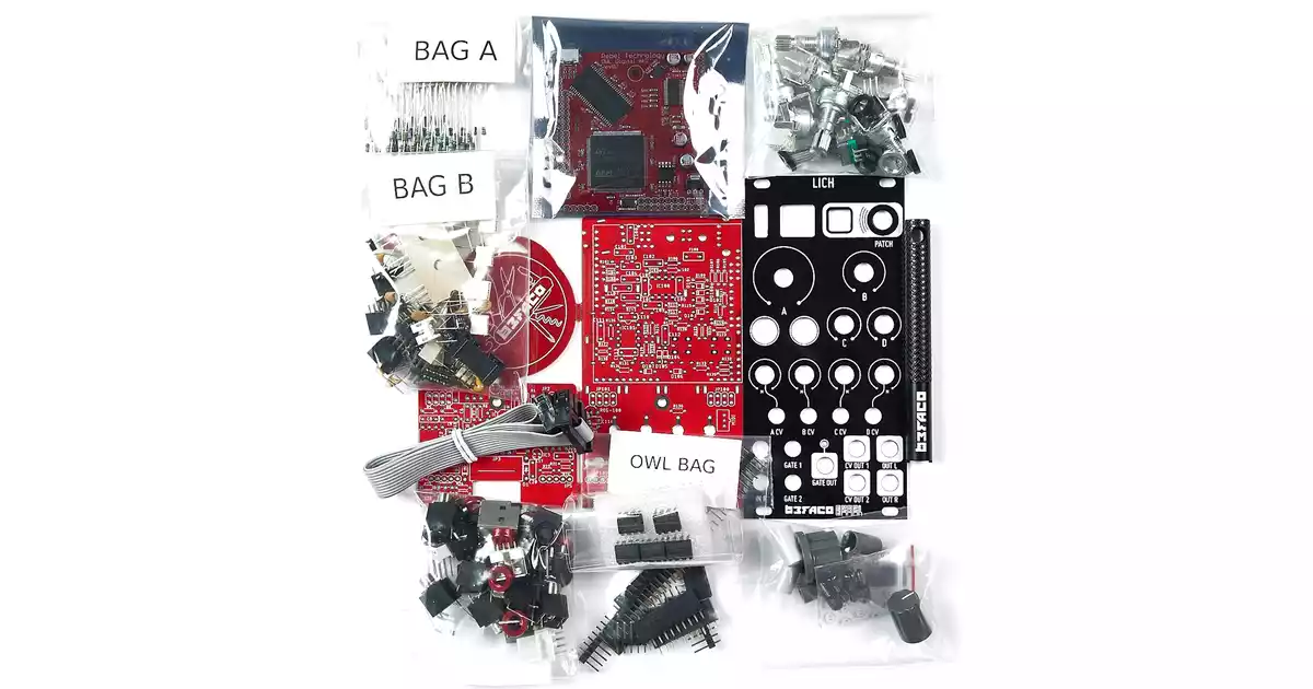 Befaco - Lich - DIY kit - Eurorack - sound of you eu store online