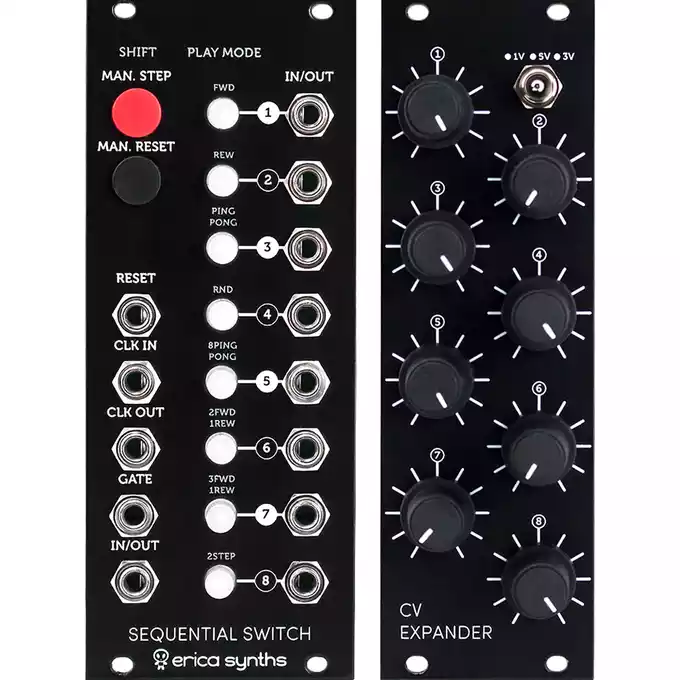 Erica Synths - Sequential Switch CV expander v2 - Eurorack - sound of ...