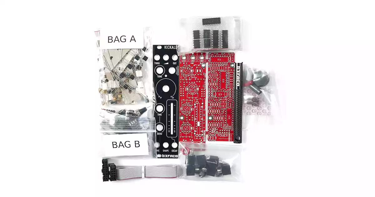 Befaco - Kickall - DIY kit - Eurorack - sound of you eu store online