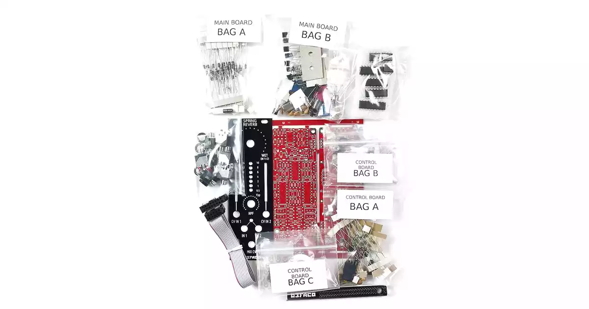 Befaco - Spring Reverb - DIY kit - Eurorack - sound of you eu store online