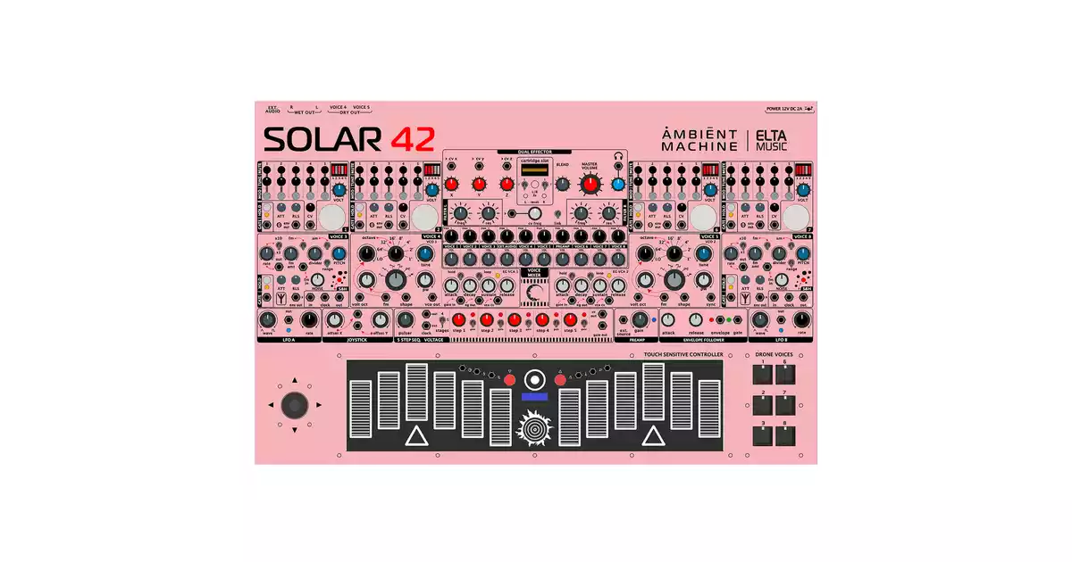 ELTA music - Solar-42 Pink - Standalone / FX - sound of you eu store online