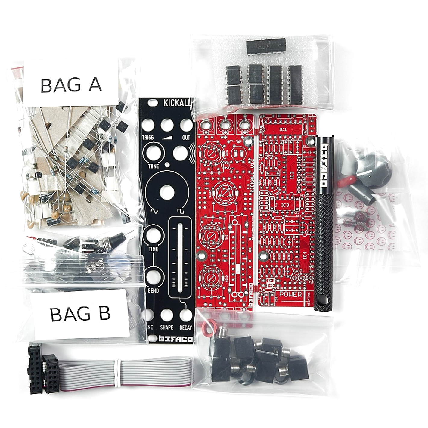 Befaco - Kickall - DIY kit - Eurorack - sound of you eu store online