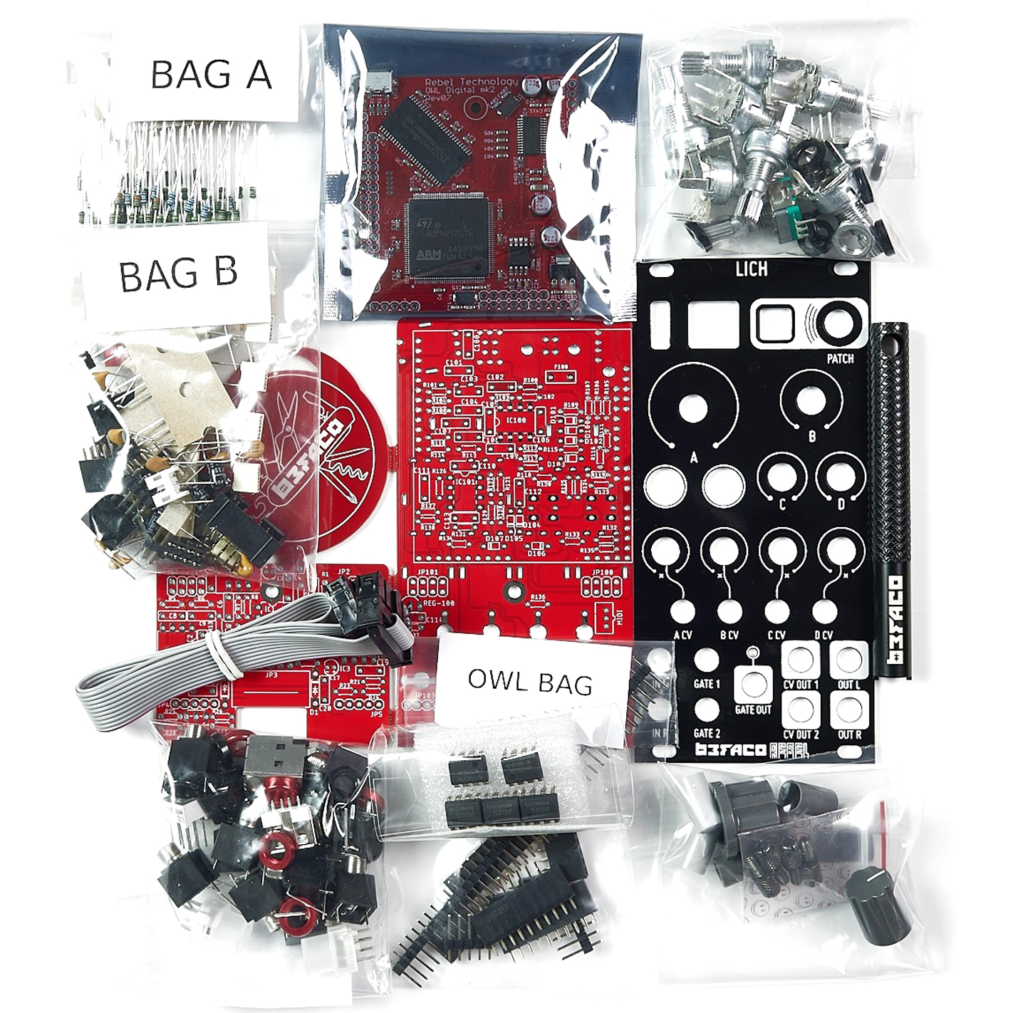 Befaco - Lich - DIY kit - Eurorack - sound of you eu store online