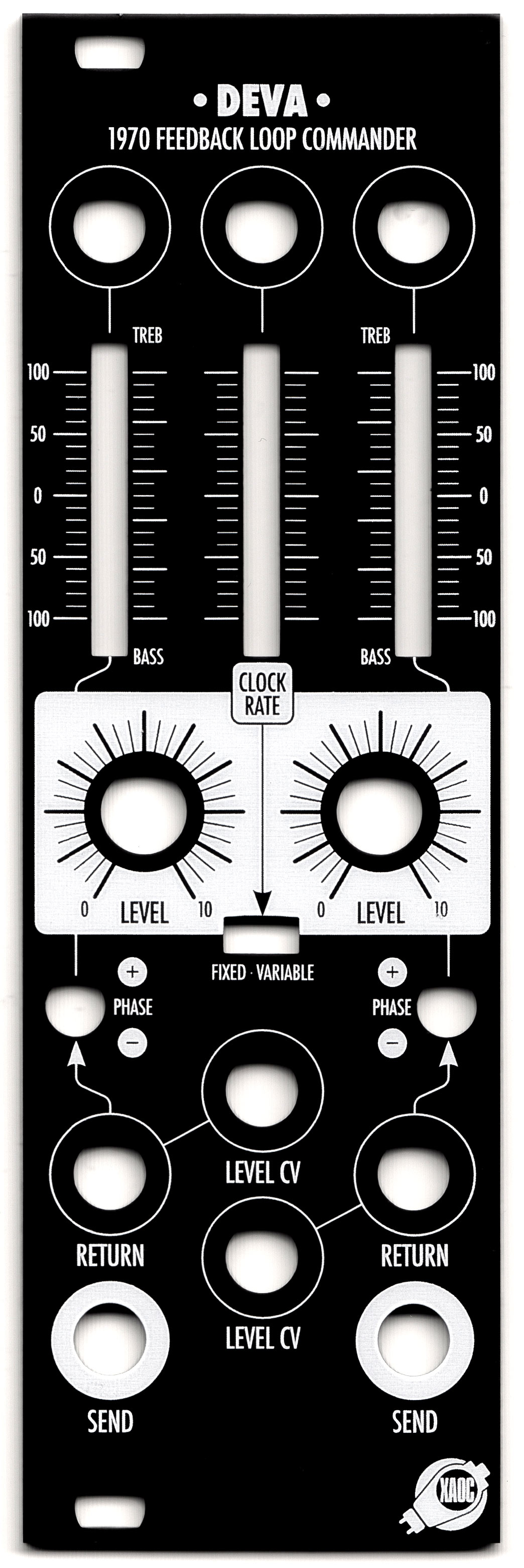 Xaoc Devices - Deva (black panel) - Eurorack Accessories - sound of you eu store online